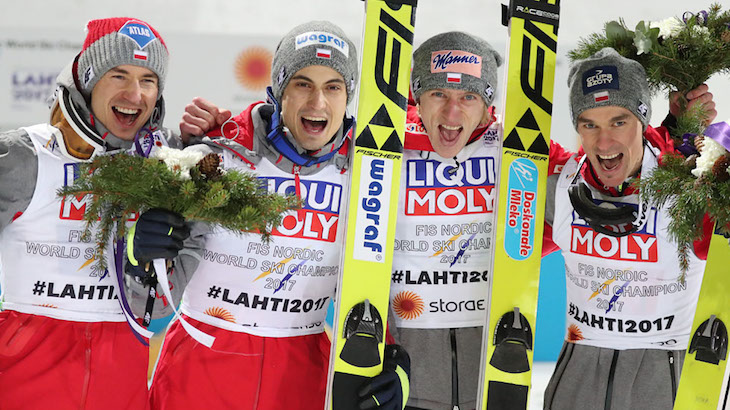 FIS | Poland soars to first team gold