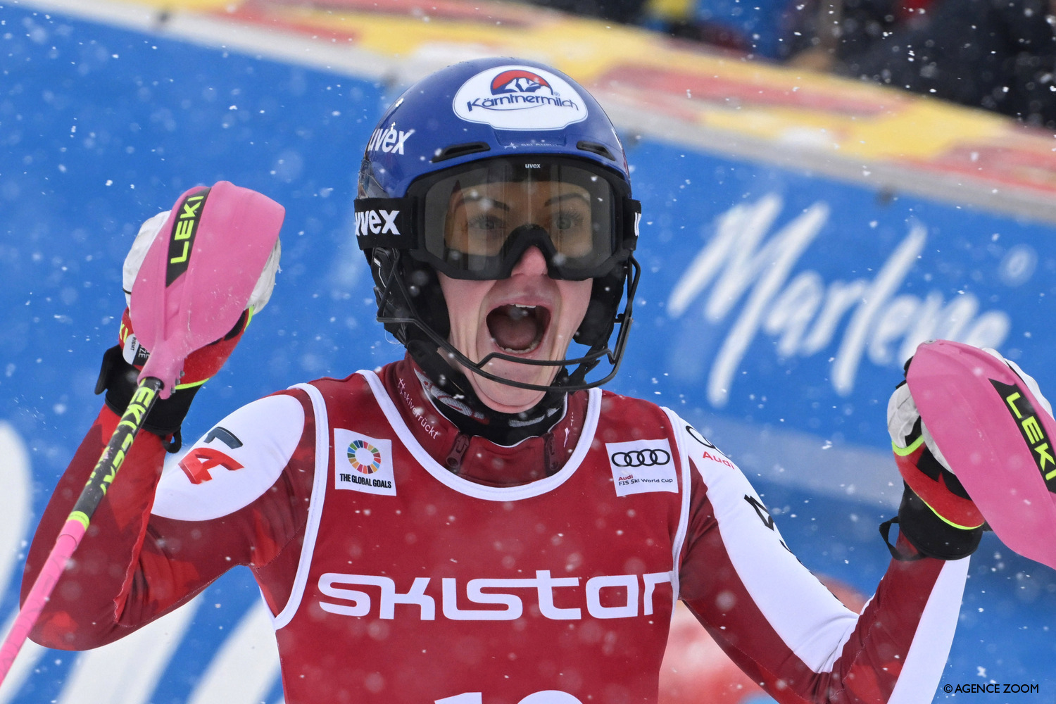 FIS | Truppe takes debut World Cup victory as Shiffrin breaks podium record