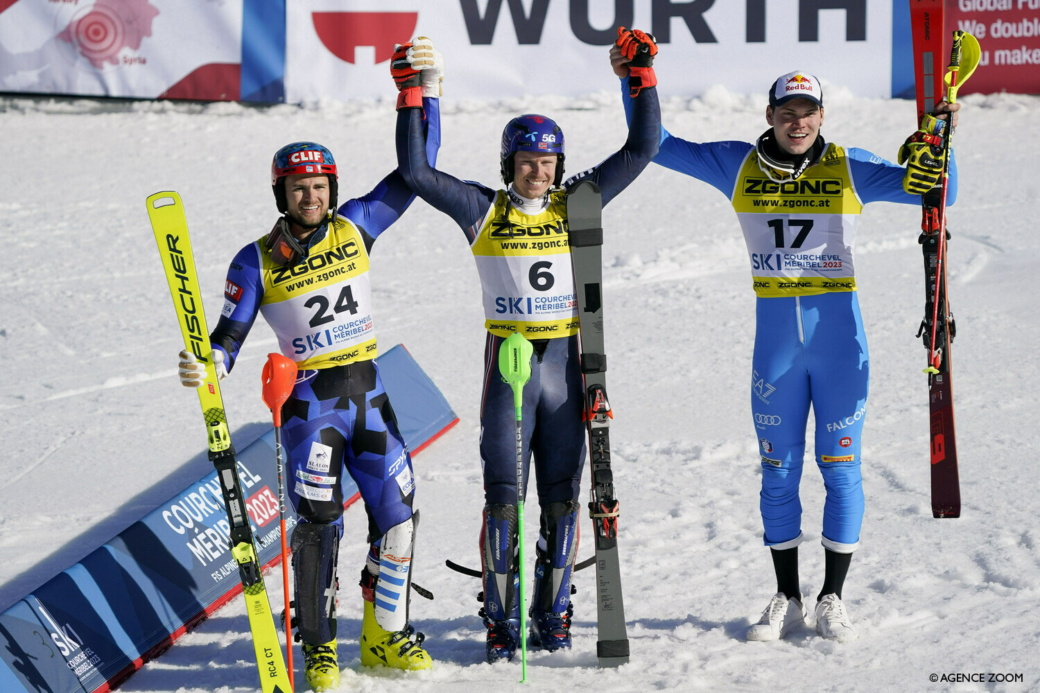 FIS | Kristoffersen wins Worlds slalom thriller as Greek Ginnis takes ...