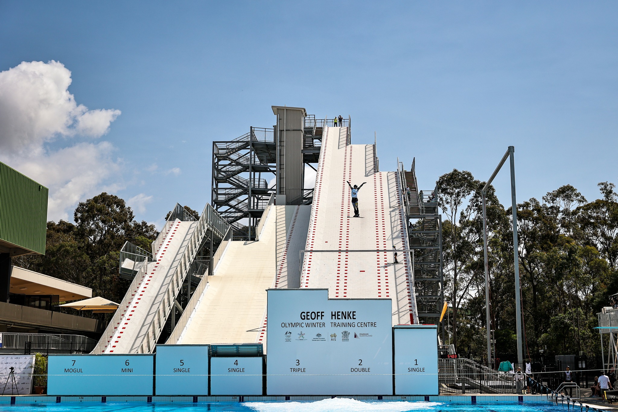 FIS | Danielle Scott and Dmytro Kotovskyi shine at aerials water ramp ...