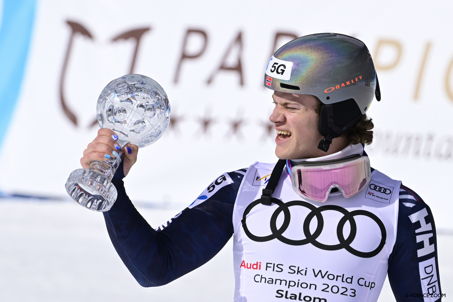 FIS | Brilliant Braathen wins first Crystal Globe as slalom season goes ...