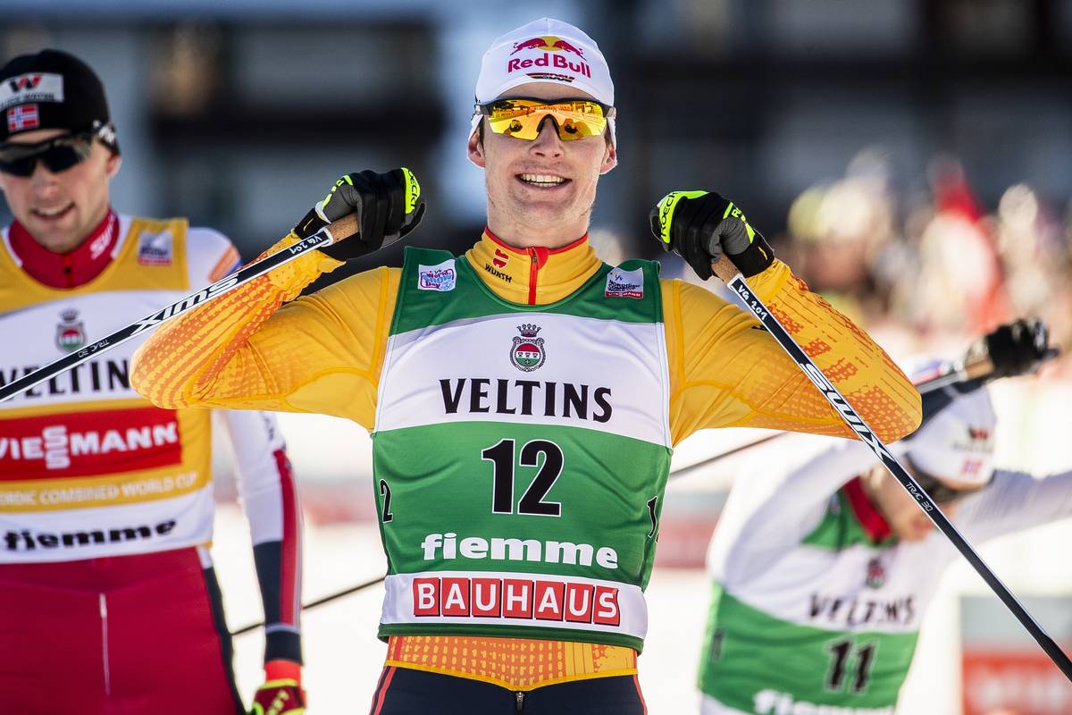 FIS | Vinzenz Geiger strikes again in Val di Fiemme