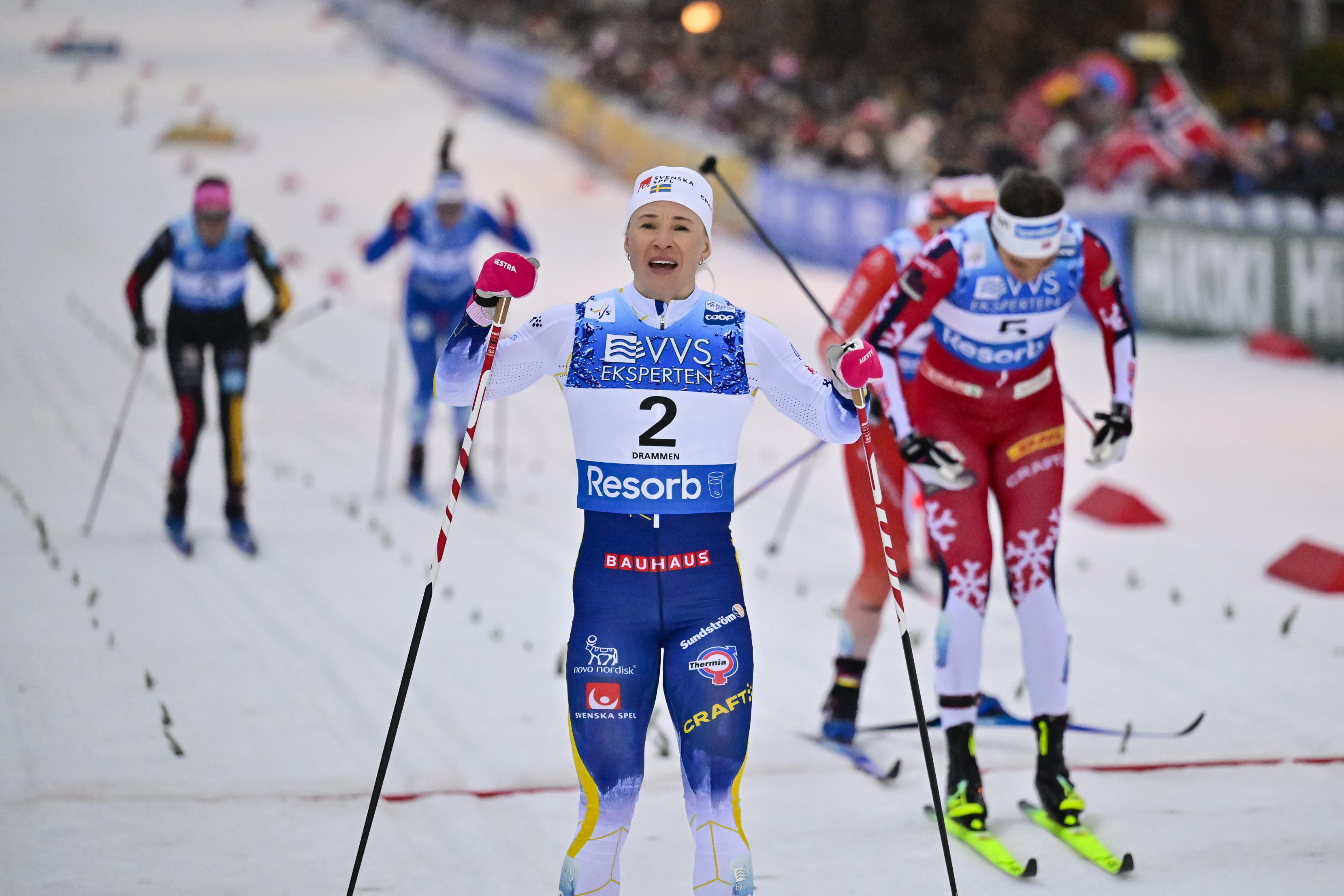 FIS | Sundling pips Skistad in dramatic Drammen Sprint duel
