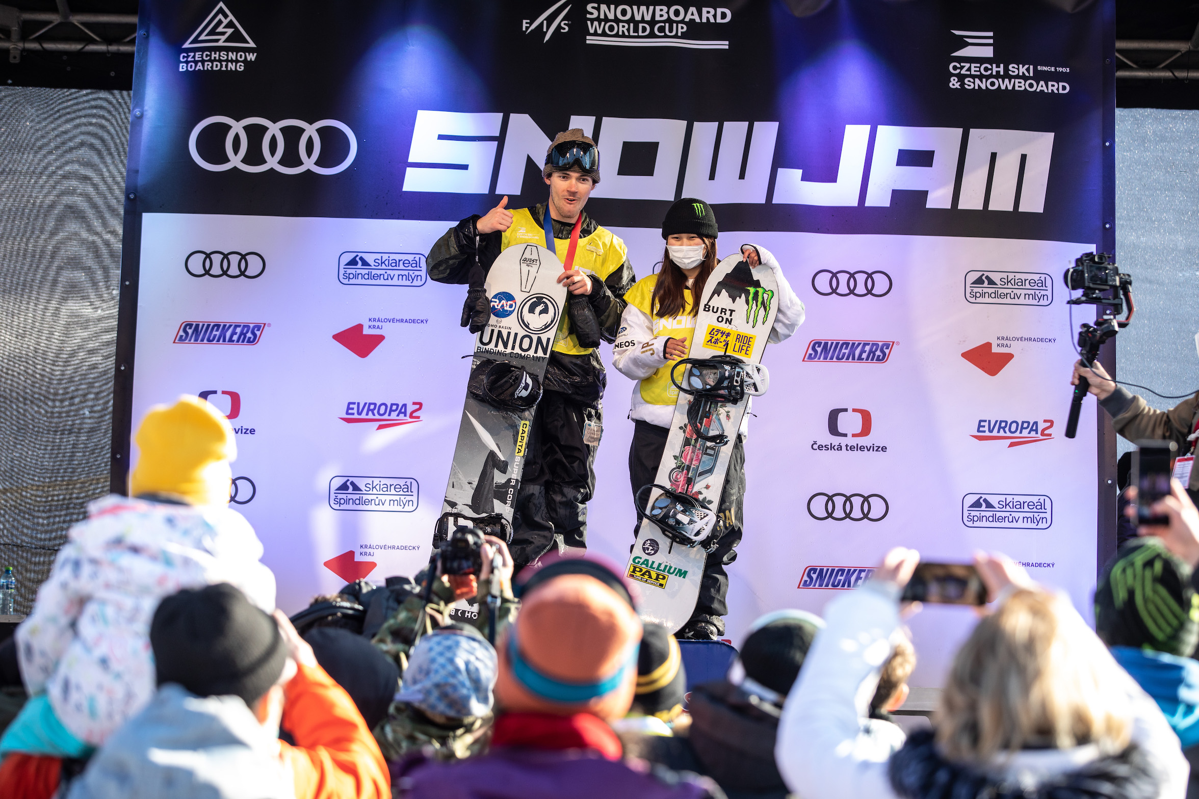 FIS | Murase and Collins take Audi SnowJam slopestyle wins