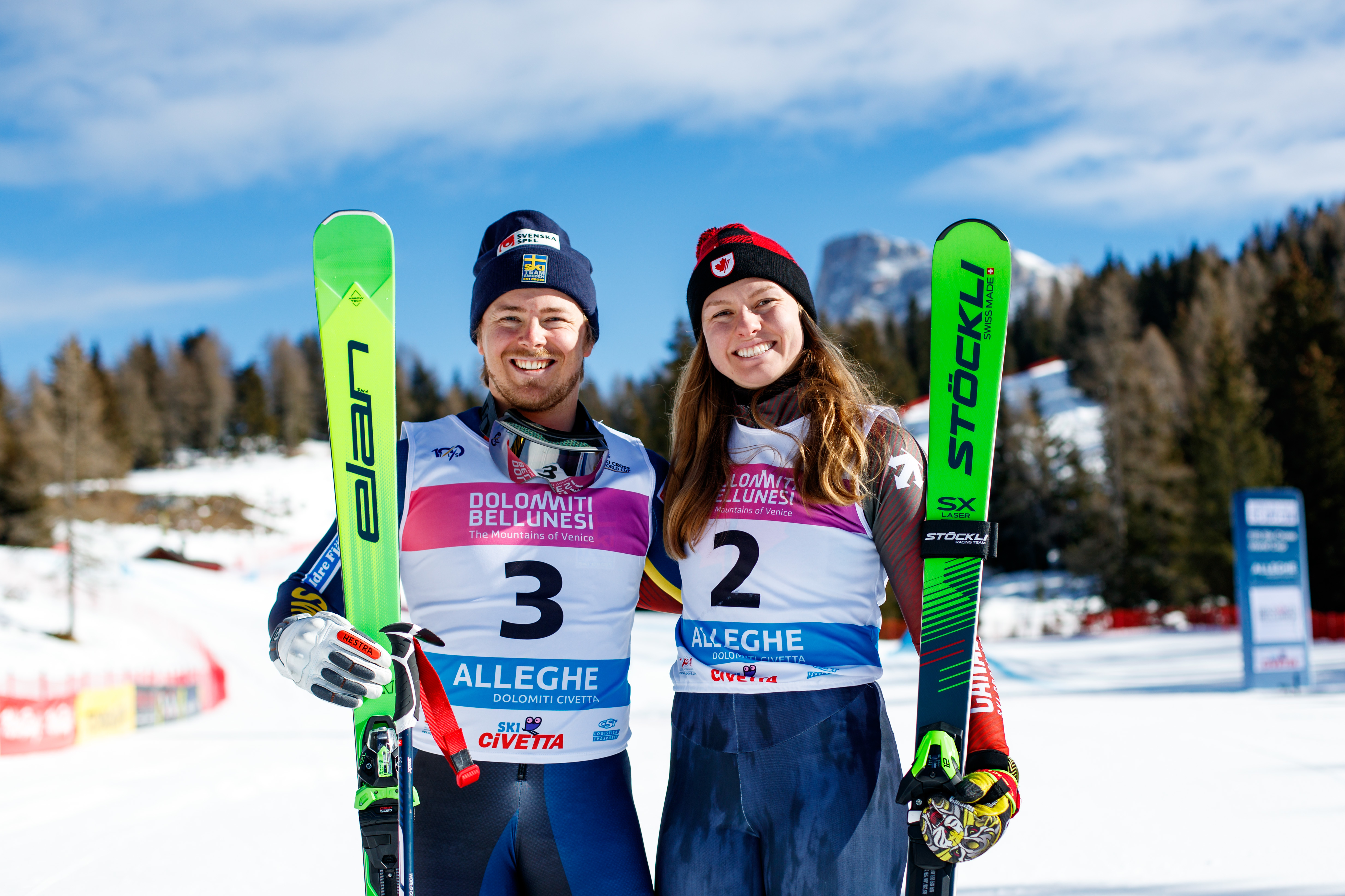 FIS | 'Dream come true': First World Cup wins for Sherret and Mobaerg