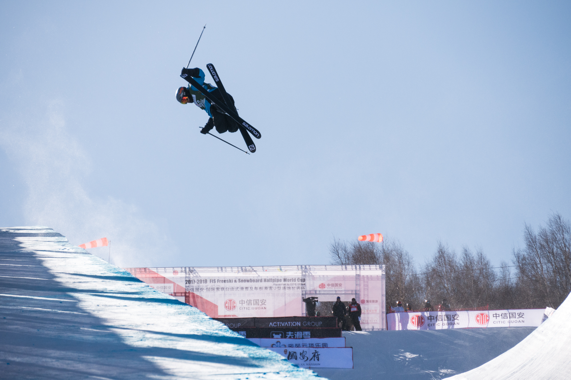 FIS | Zhang and Krief win first-ever halfpipe World Cup in China