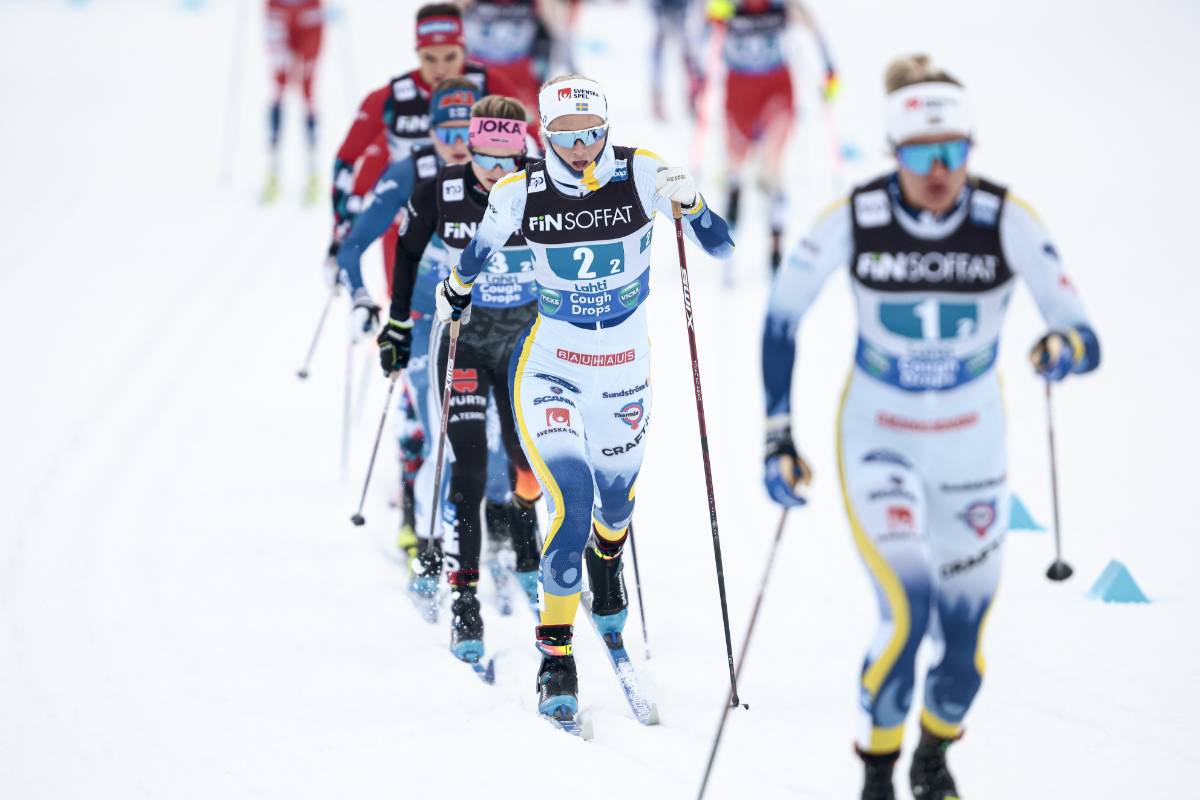 FIS | Sweden 1 women cruise to Team Sprint win after Sweden 2 fall