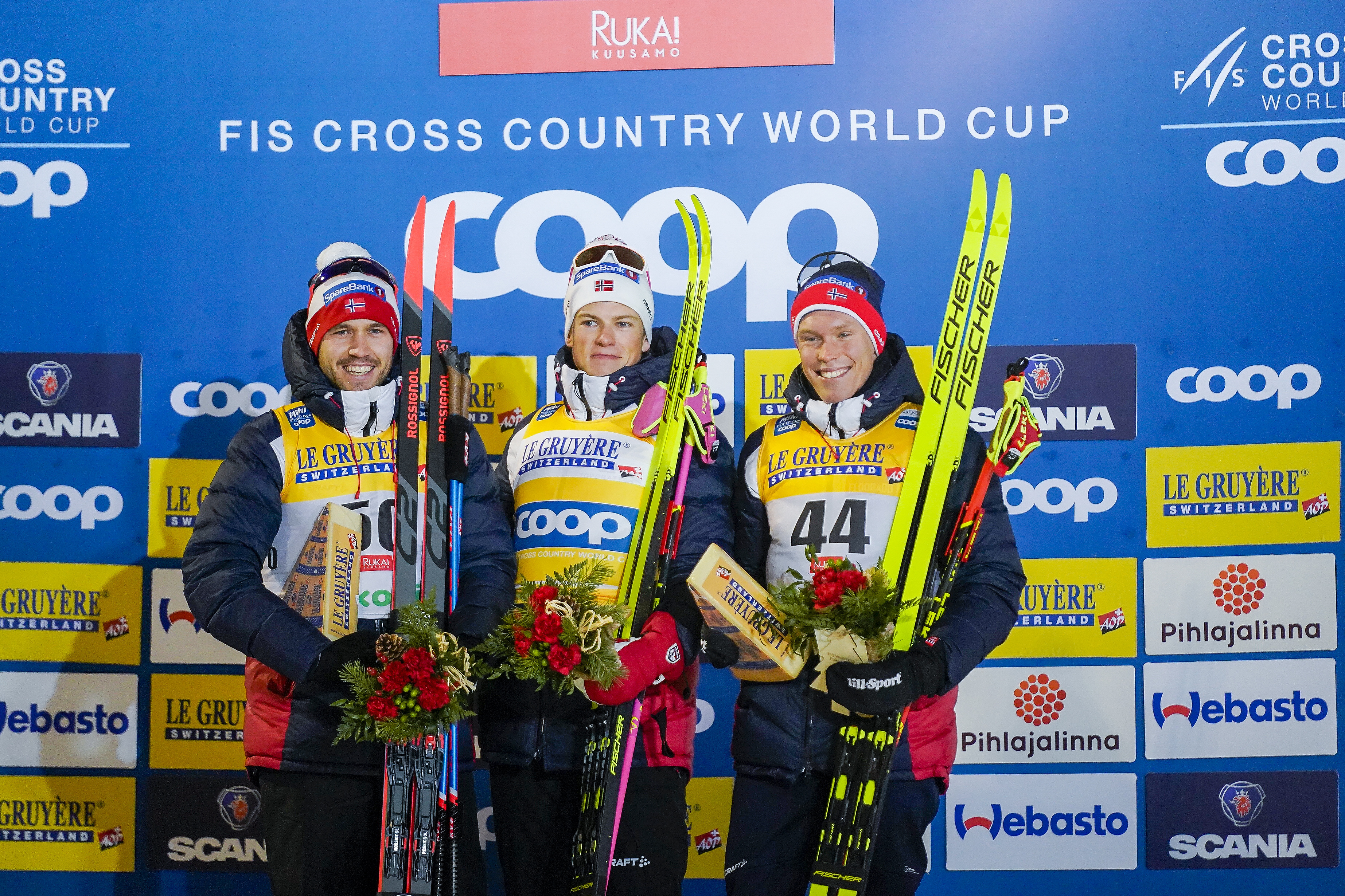 FIS | Ruka Nordic (FIN): Triple Norwegian podium